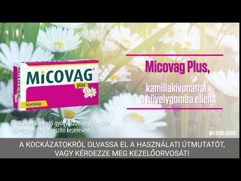 Hüvelygomba kellemetlen tünetei ellen - Micovag Plus